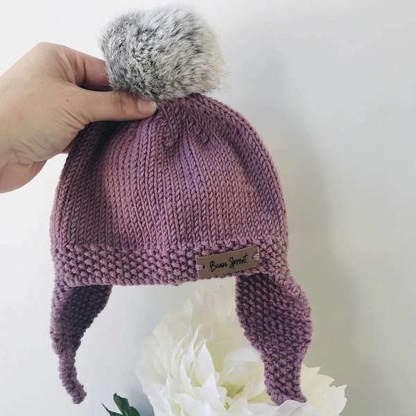 Charcoal | Merino Helmet | Bean Sprout