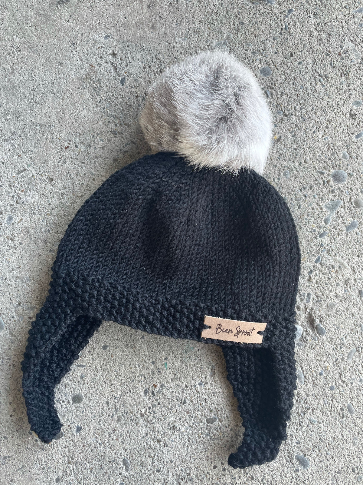 Charcoal | Merino Helmet | Bean Sprout
